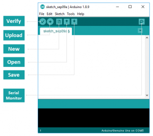 التعرف على واجهة برنامج Arduino IDE - Electronic Bubble